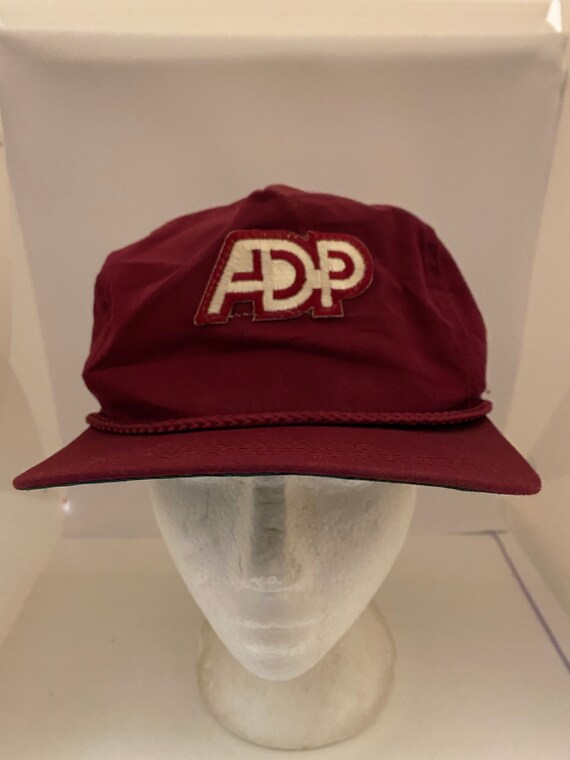 Vintage ADP Trucker Snapback Hat 1990s 80s J13 | Etsy