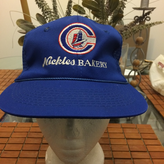Vintage Nickles Bakery Trucker Snapback Hat Adjustable - Etsy