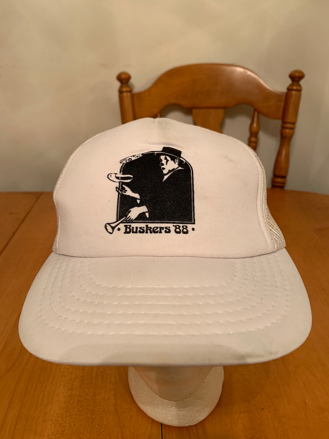 Vintage Buskers Trucker Snapback Hat 1990s 80s R1 - Etsy