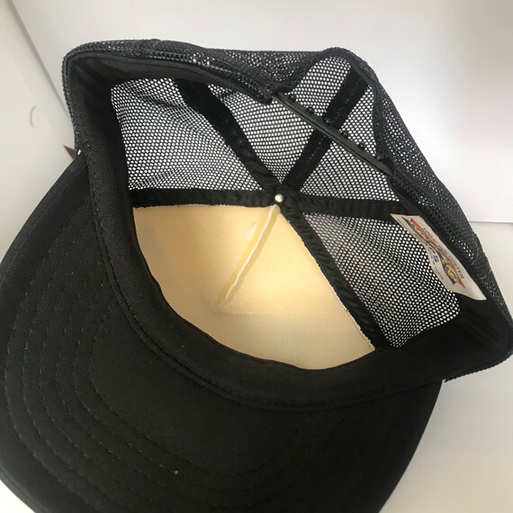 Vintage danger high-voltage Trucker Snapback hat adju… - Gem