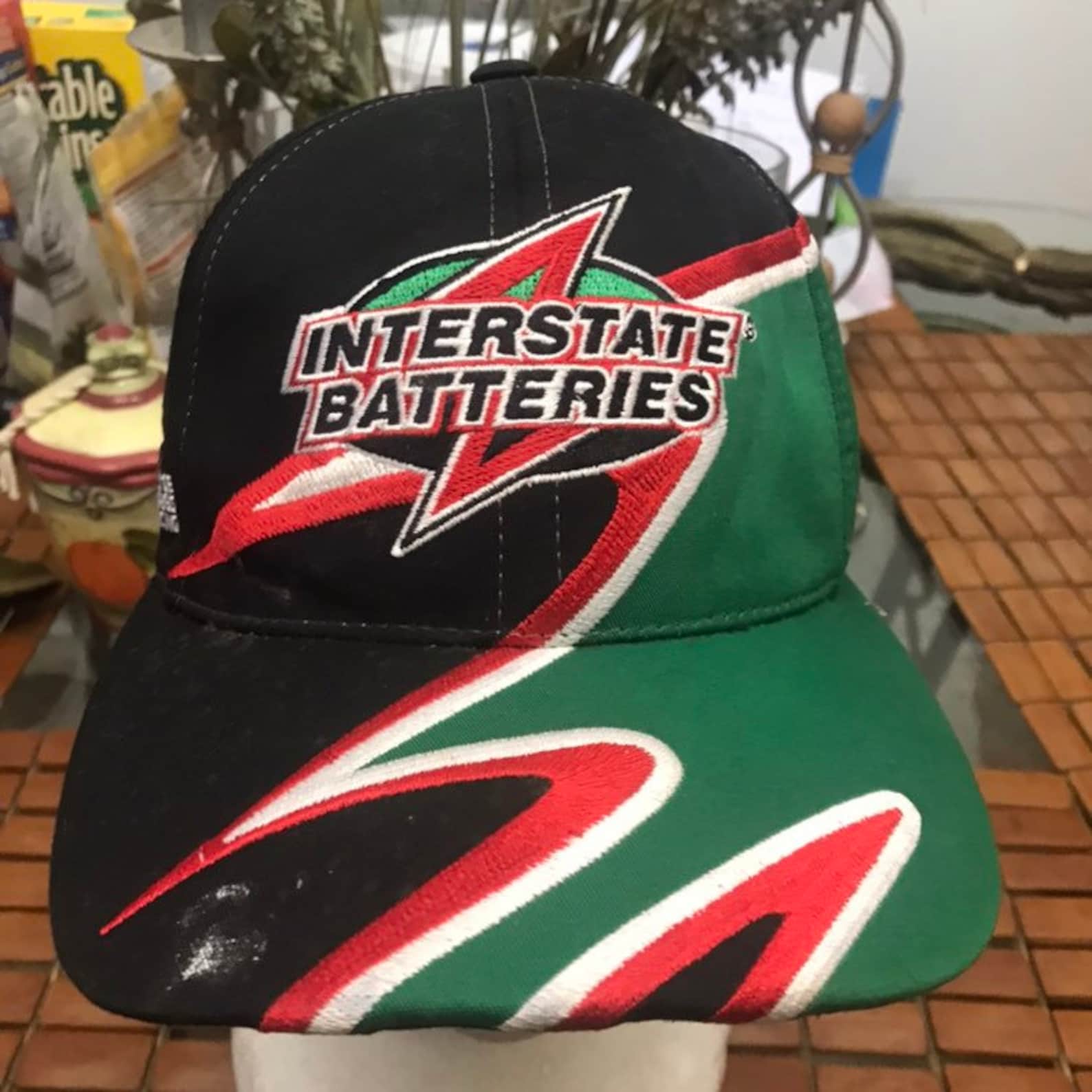 Vintage interstate batteries Snapback Hat 1990s | Etsy