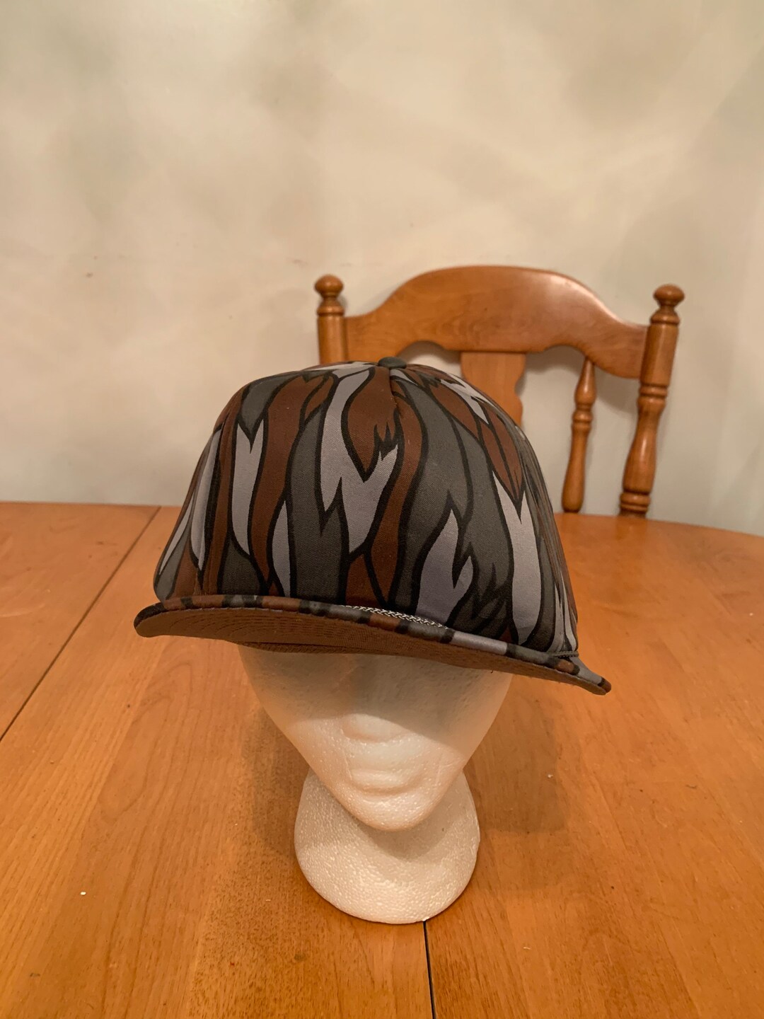 Vintage Camo Trucker Snapback Hat 1990s 80s R1 - Etsy