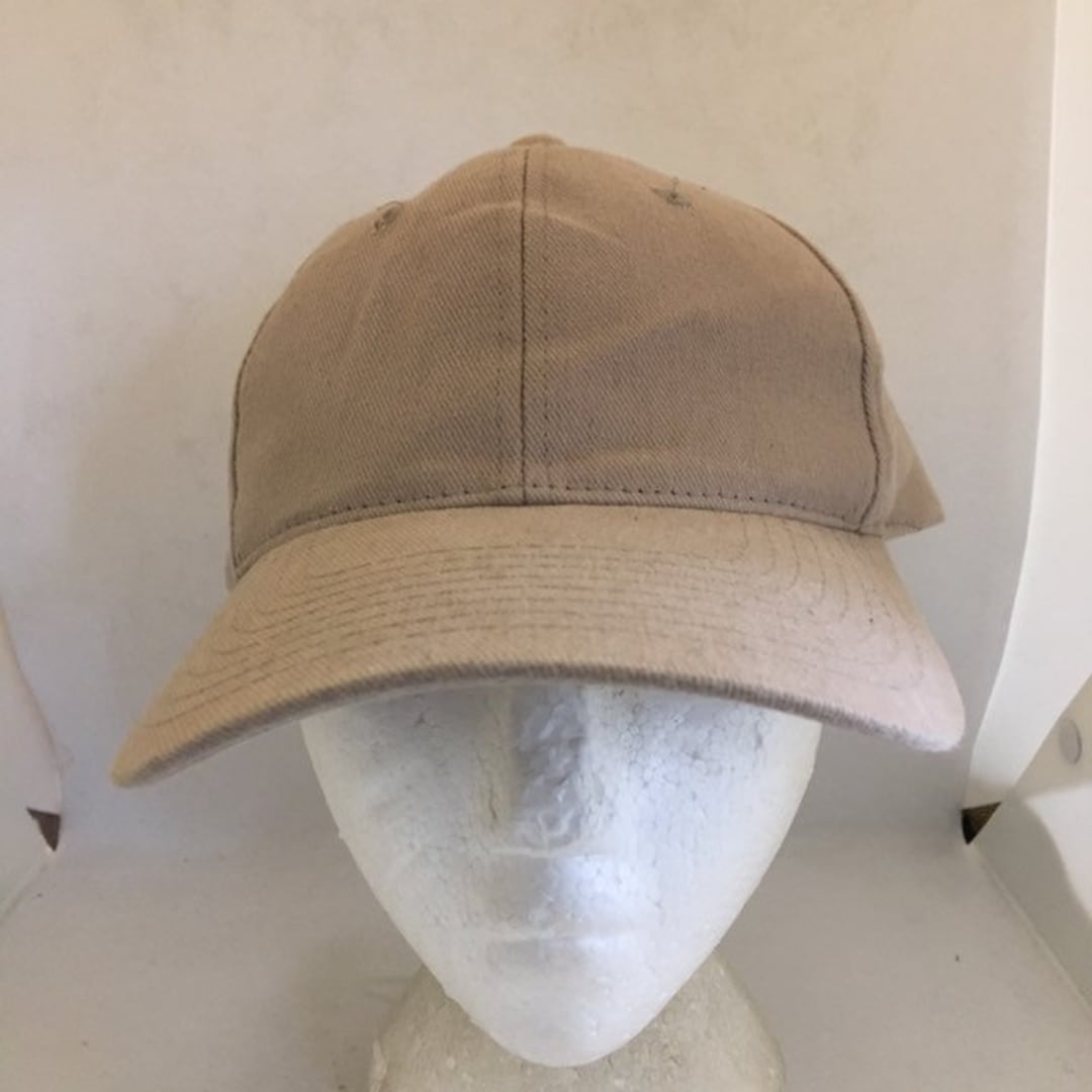 Vintage Blank Light Brown Strapback Hat Adjustable 1990s 80s D2 - Etsy