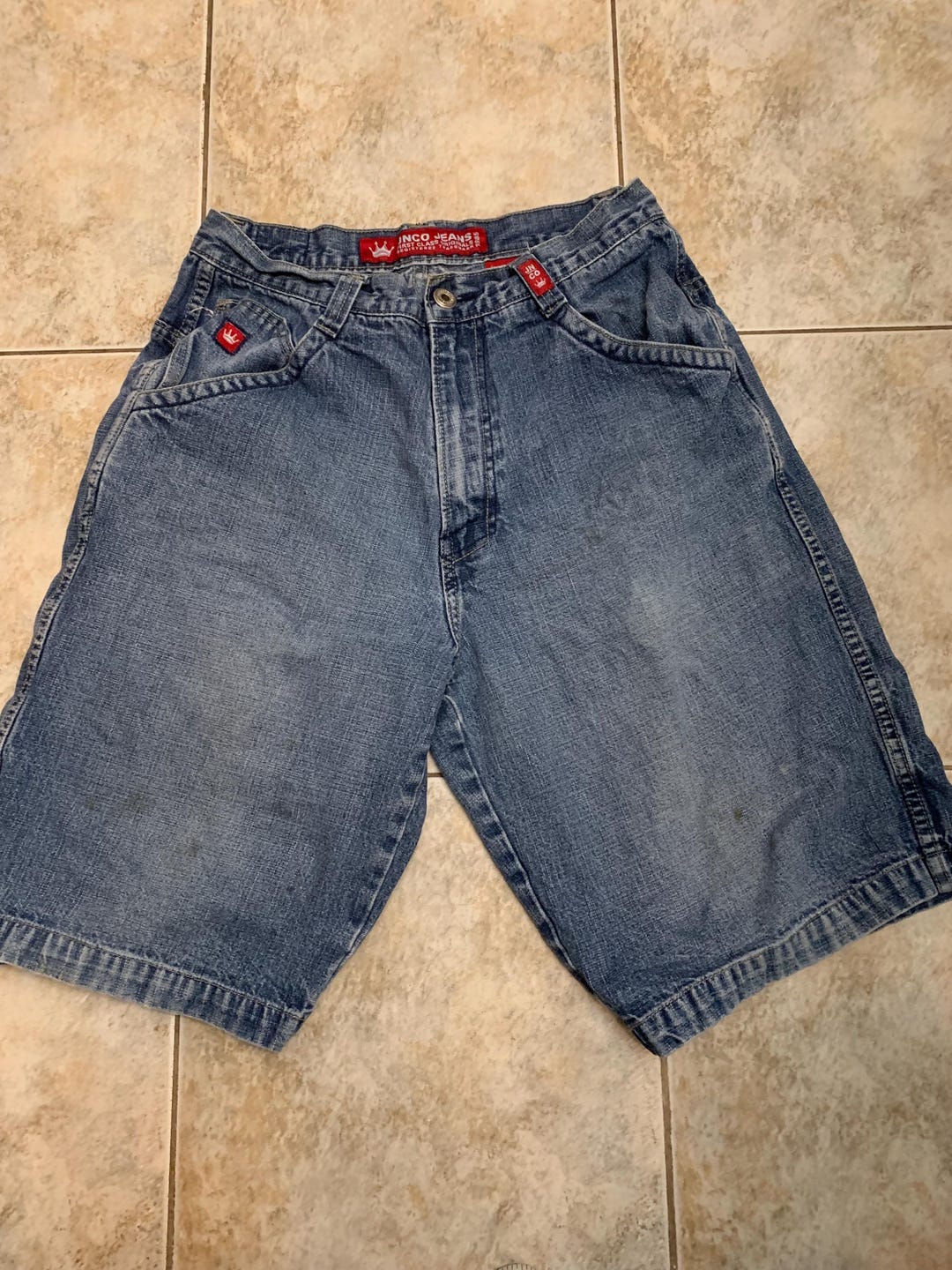 Vintage Jnco Jean Shorts Size Medium 1990s 80s - Etsy