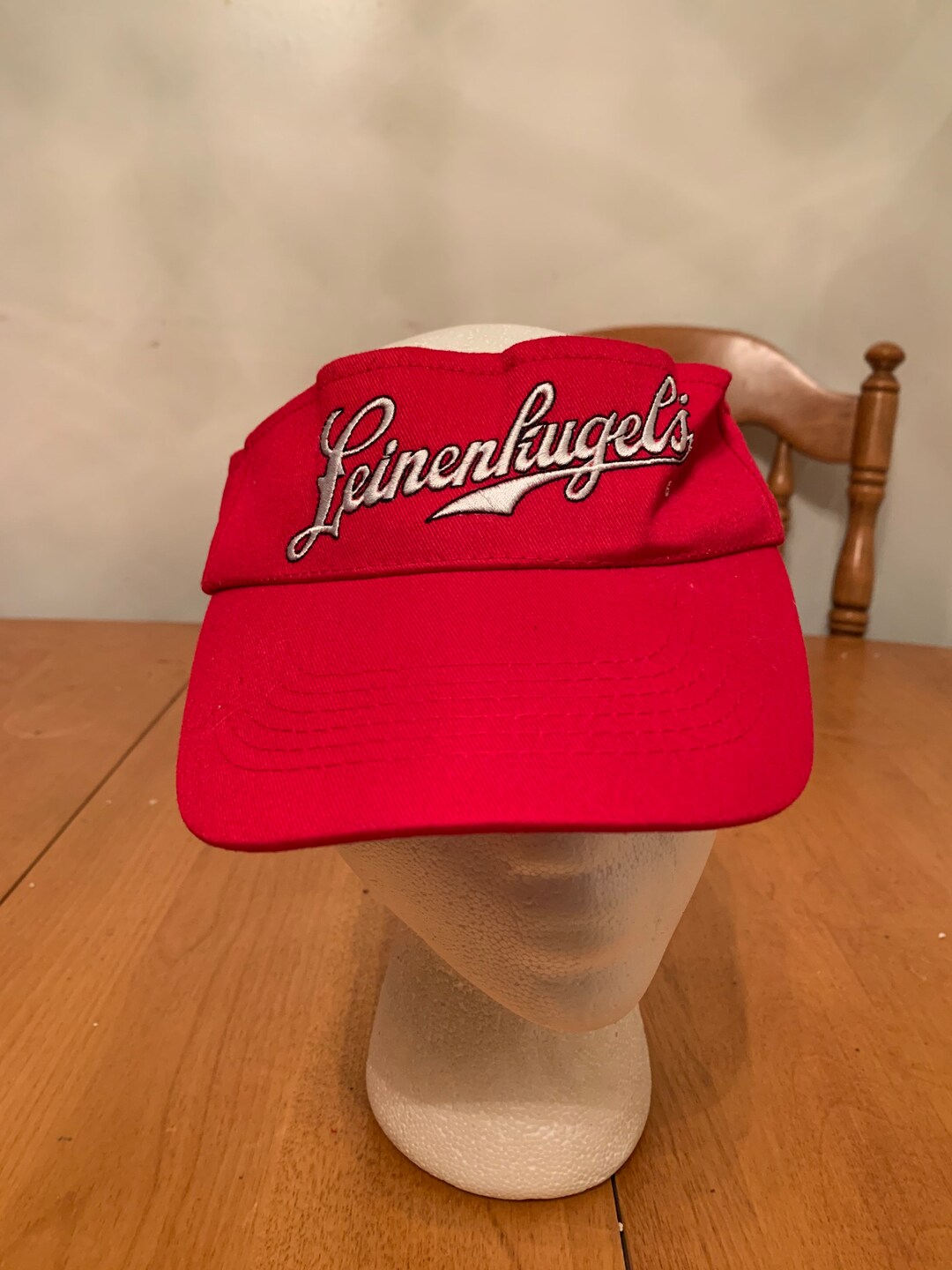 Vintage Red Visor Hat 1990s 80s R1 - Etsy