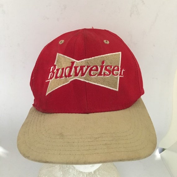 Vintage Budweiser Trucker SnapBack Hat Adjustable 199… - Gem