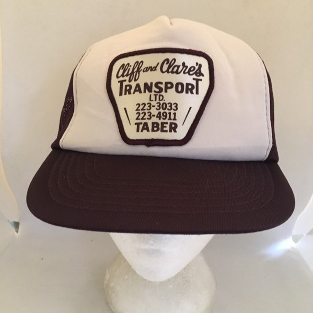 Vintage Cliff and Clairs Transport Trucker Snapback Hat 1990s 80s Z1 - Etsy