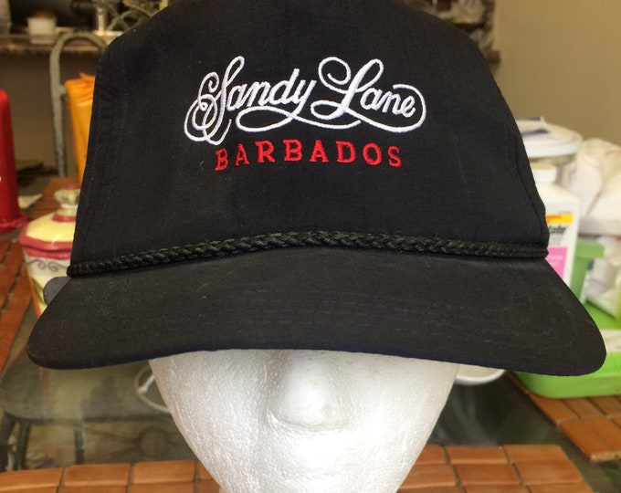 Vintage Sandy Lane Barbados Trucker Snapback Hat 1990s - Etsy