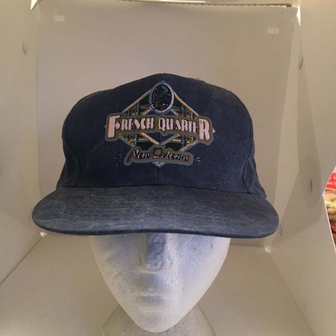 Vintage New Orleans French Quarter Trucker Snapback Hat Adjustable A20 ...