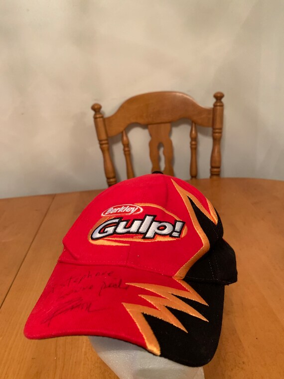 Vintage Gulp Trucker Snapback hat 1990s 80s R1 - Gem