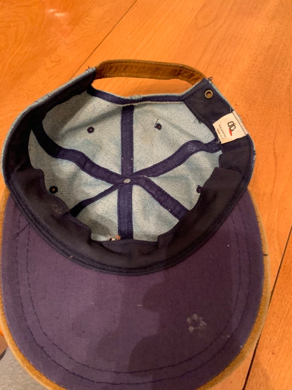 Vintage denim Trucker Snapback hat 1990s 80s R2 - Gem