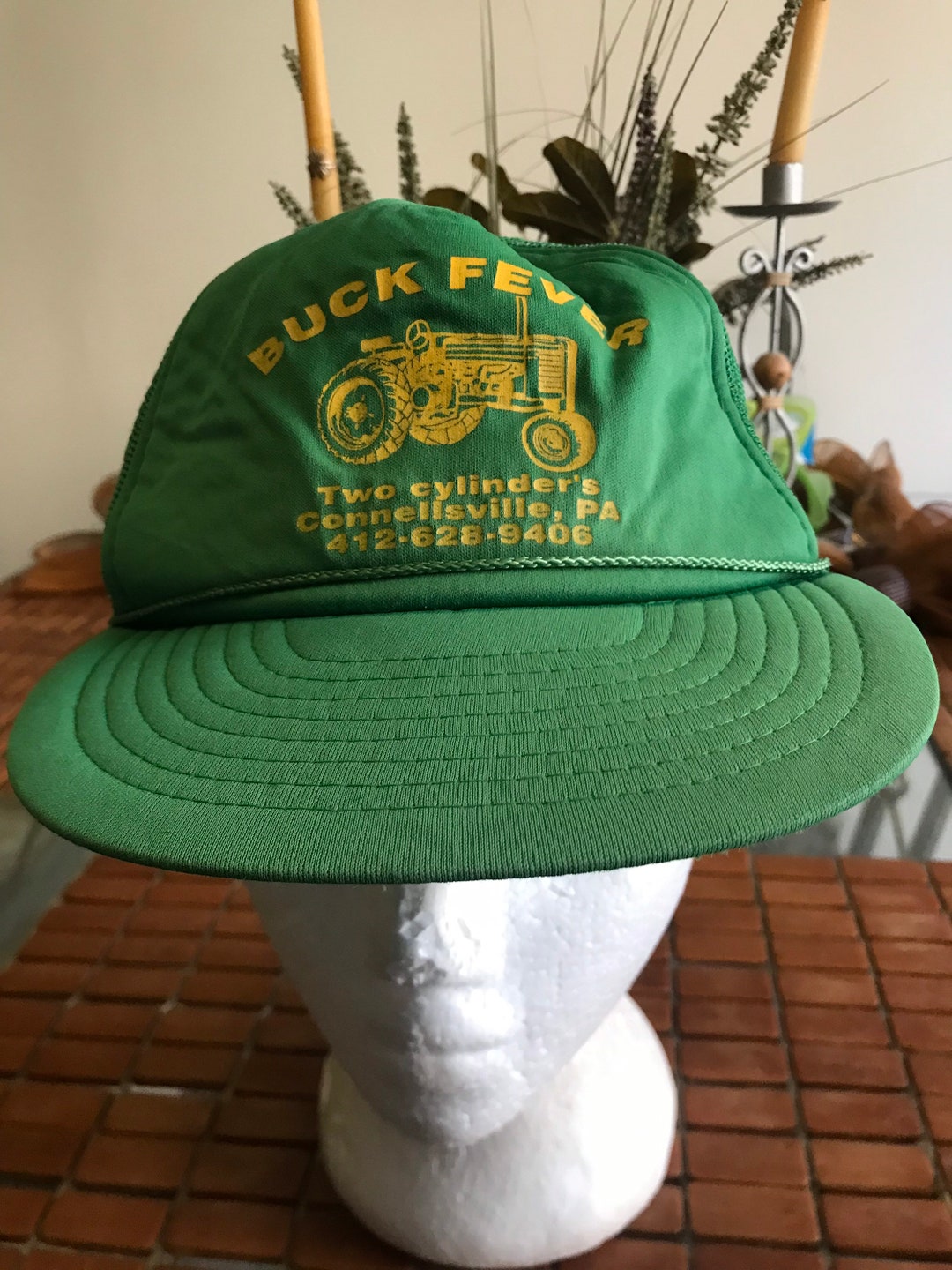 Buck Fever Vintage Trucker Snapback Hat 1980s J6 - Etsy
