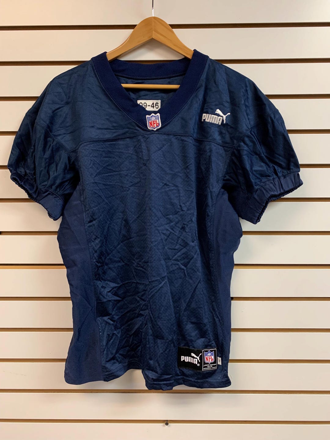 Vintage Game Worn Nfl Football Jersey Size 46 Puma 1990s 80s - Etsy
