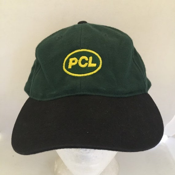 Vintage PCL Strapback hat 1990s 80s Z1 - Gem