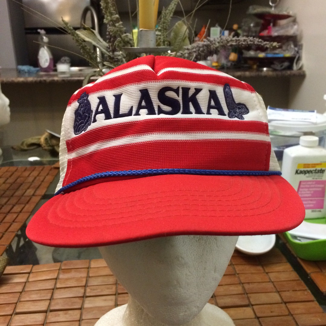 Vintage Alaska Trucker Snapback Hat 1980s - Etsy