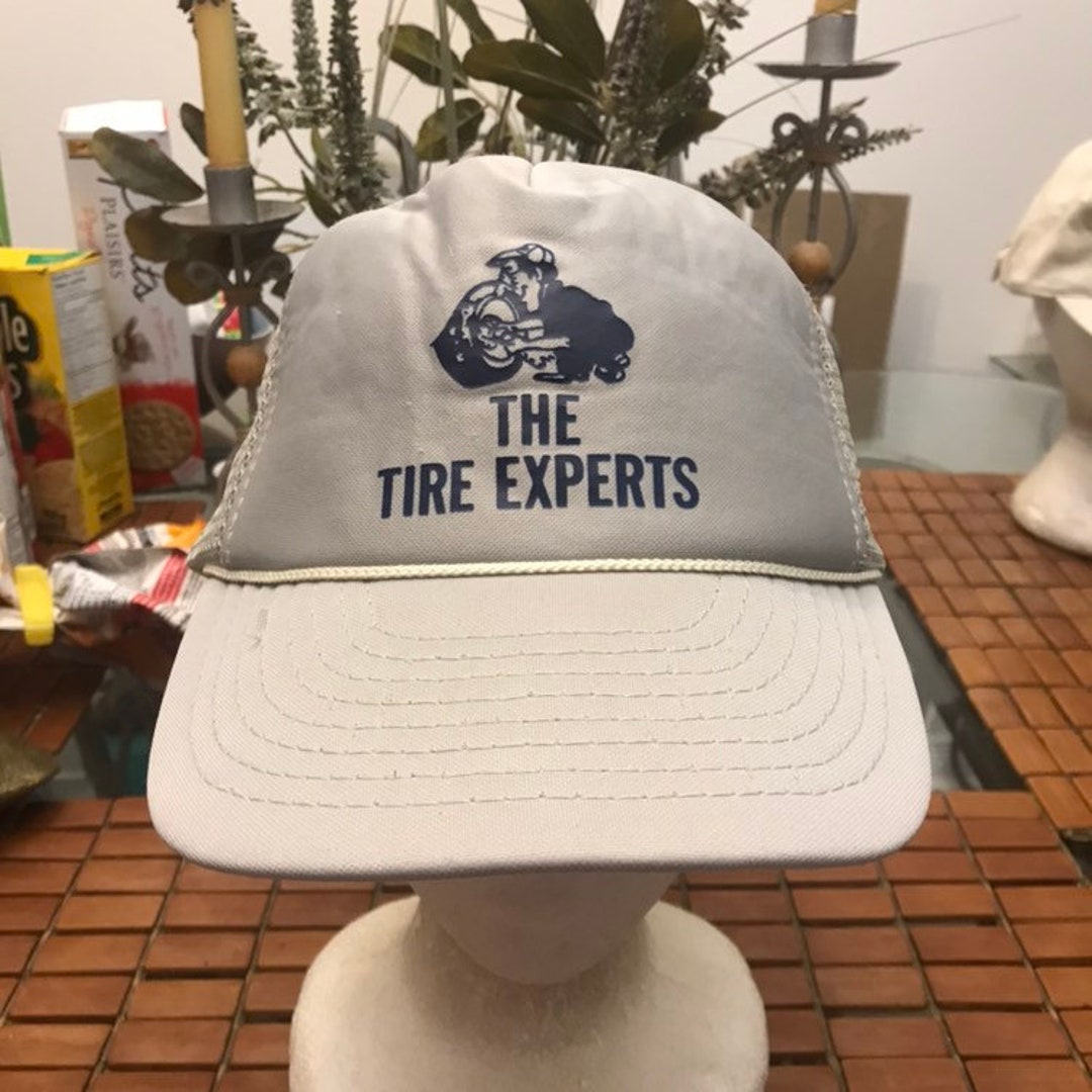 Vintage the Tire Experts Trucker Snapback Hat 1980s 90s - Etsy