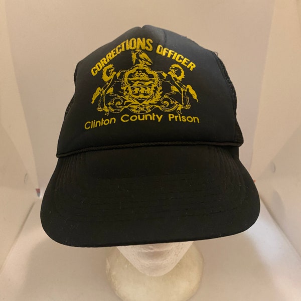 Correctional Officer Hat - Etsy