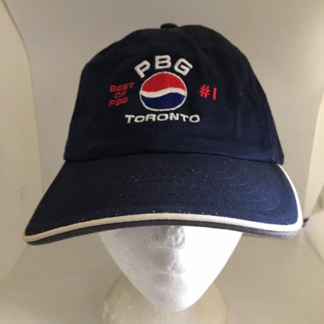 Vintage PBG Pepsi Toronto Strapback Hat 1990s 80s Adjustable D1 - Etsy