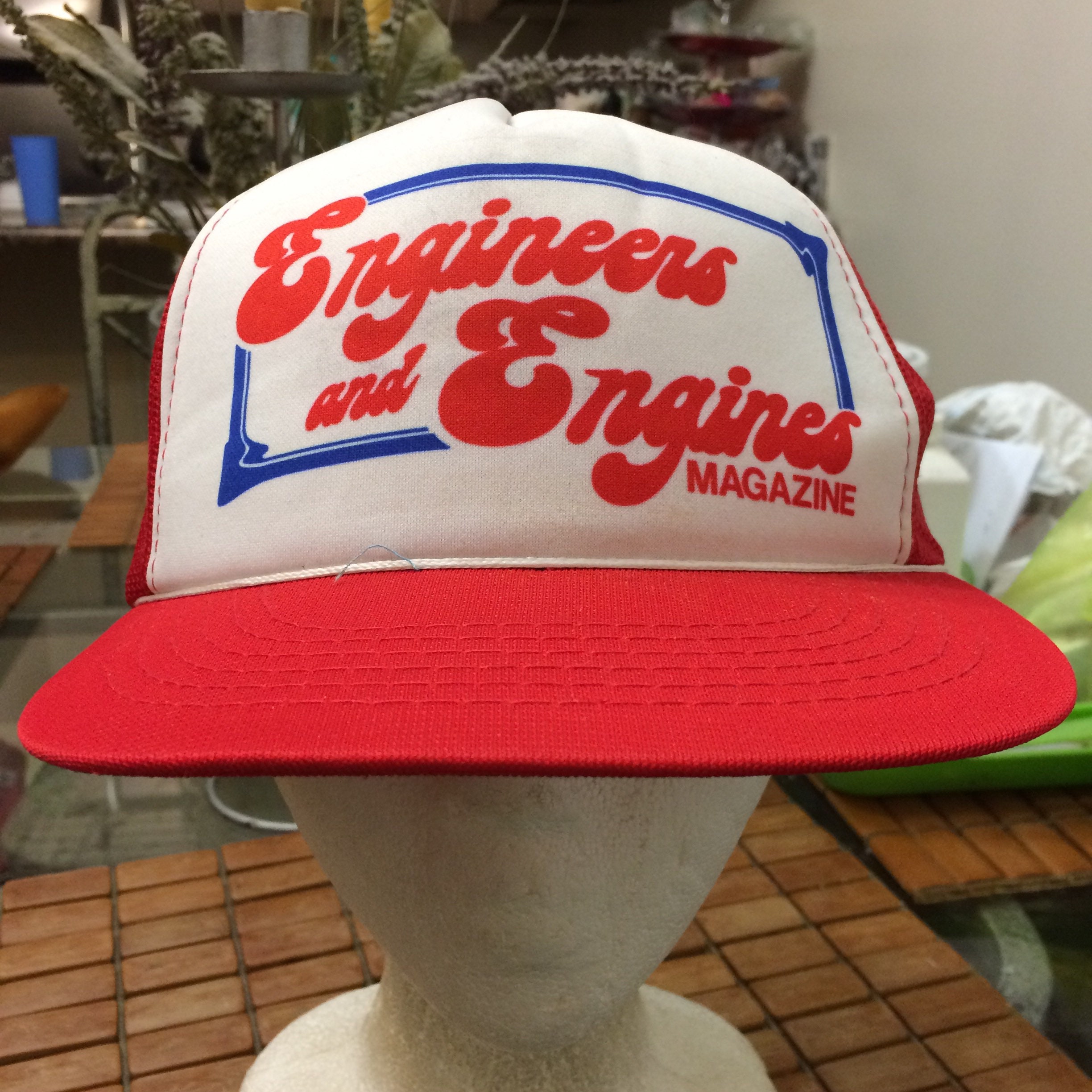Vintage Engineers and Engines Magazine Trucker Snapback Hat - Etsy