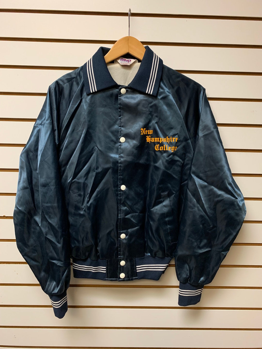 Vintage New Hampshire College Windbreaker Jacket Size Small 1990s 80s ...