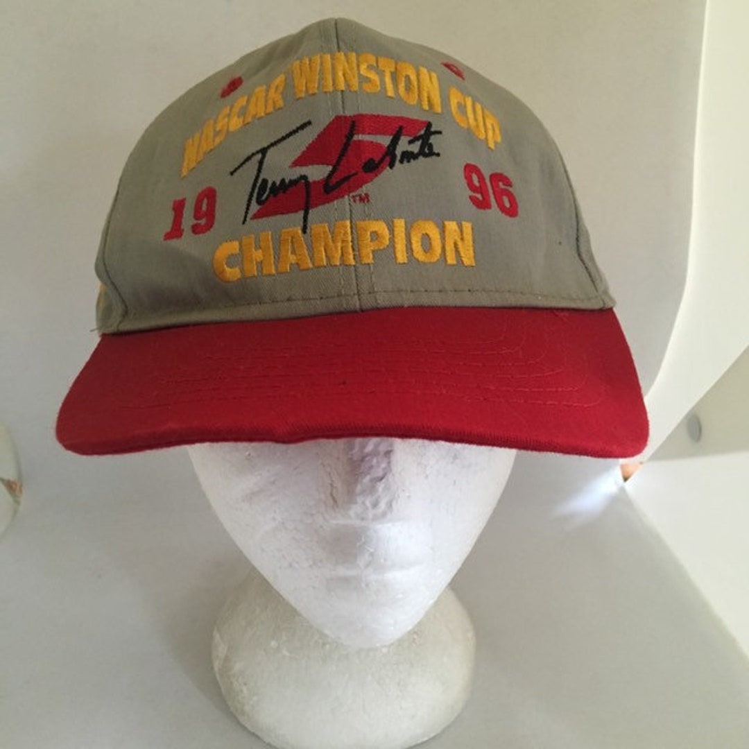 Vintage NASCAR Winston Cup Champion Terry Lamonte Trucker Snapback Hat ...