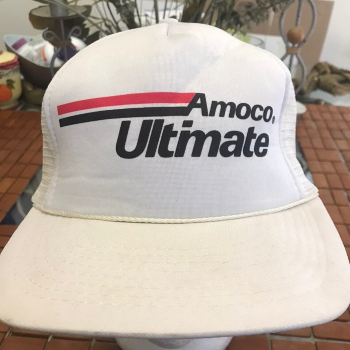 Vintage Amoco Ultimate Trucker Snapback Hat Adjustable 1980s - Etsy UK