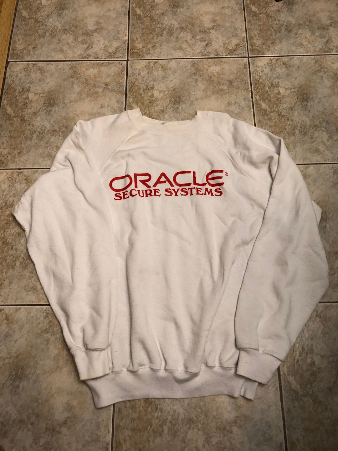 Vintage Oracle Computers Sweatshirt Size XL 1990s 80s - Etsy