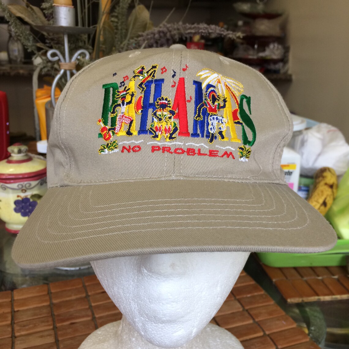 Vintage Bahamas Snapback Hat 1990s - Etsy