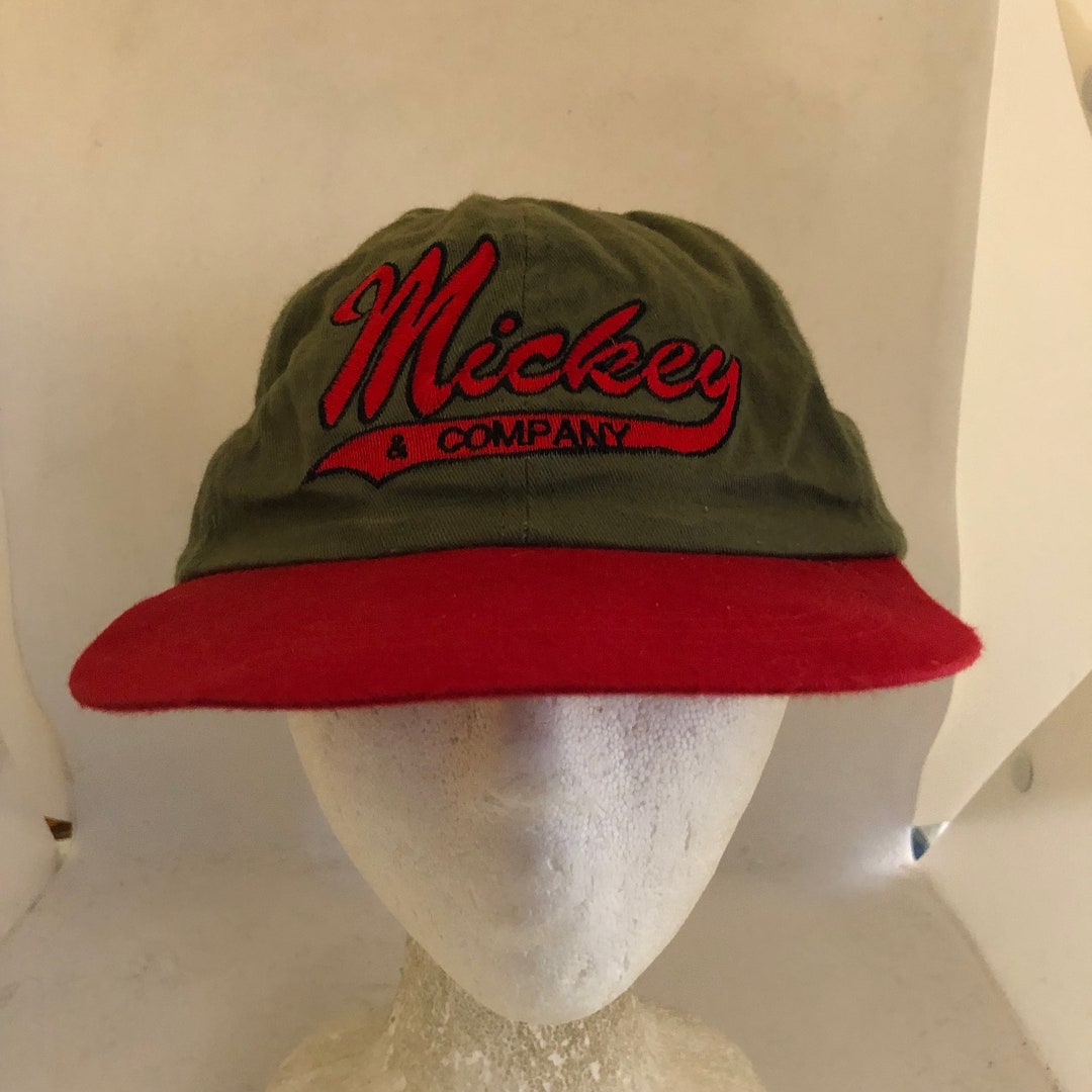 Vintage Mickey Mouse Strapback Hat Adjustable 1990s 80s O3 - Etsy
