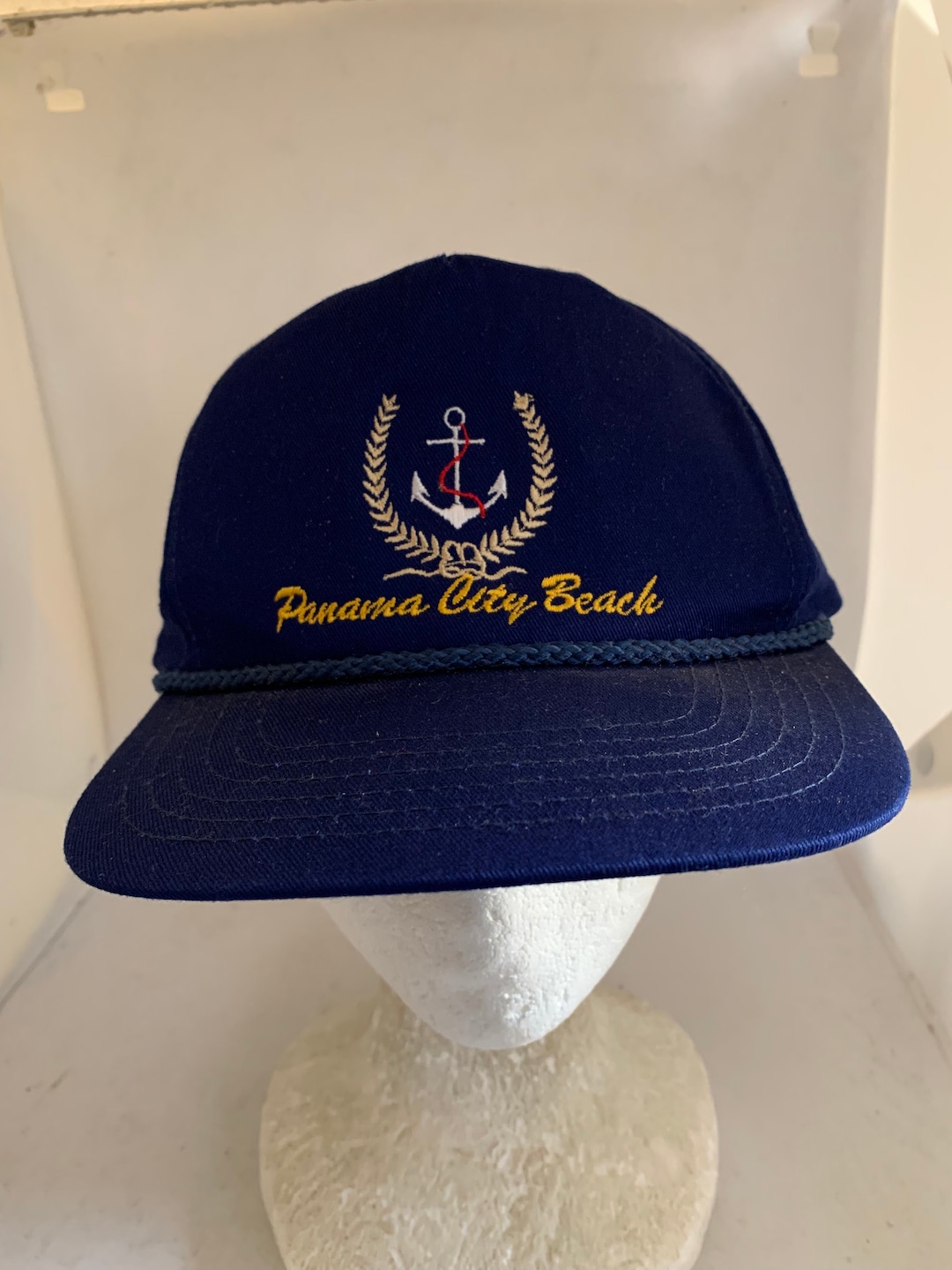 Vintage Panama City Beach Trucker Snapback Hat With Tags 1990s 80s D12 ...