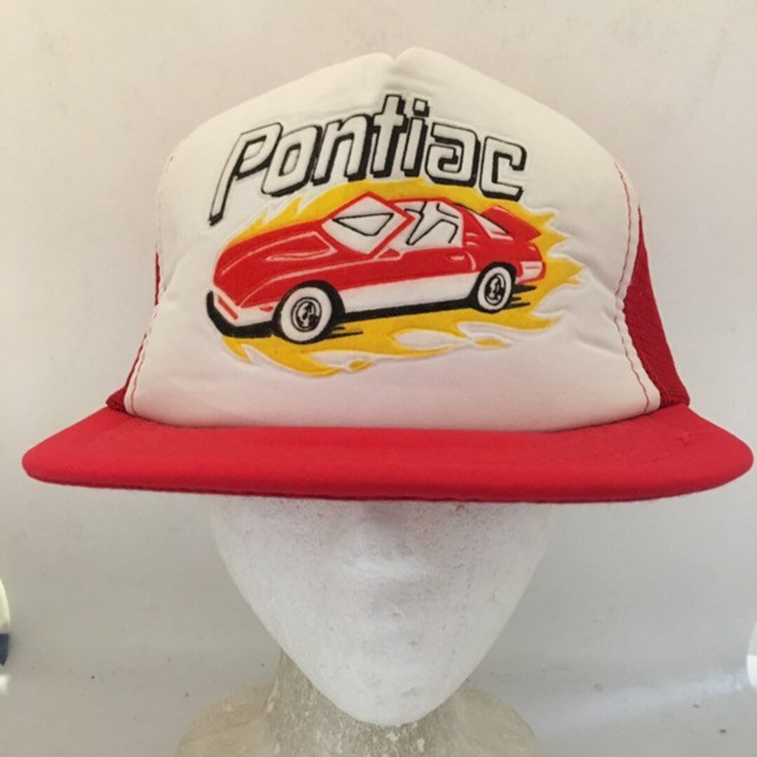 Vintage Pontiac Trucker Snapback Hat Adjustable 1990s 80s P1 - Etsy
