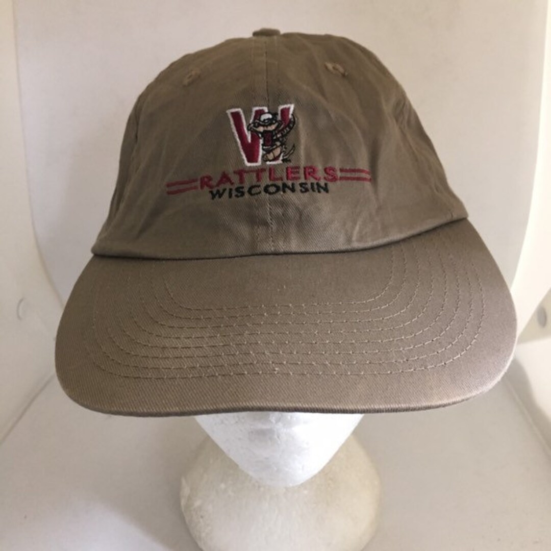 Vintage Wisconsin Rattlers Snapback Hat Adjustable 1990s 80s D2 - Etsy