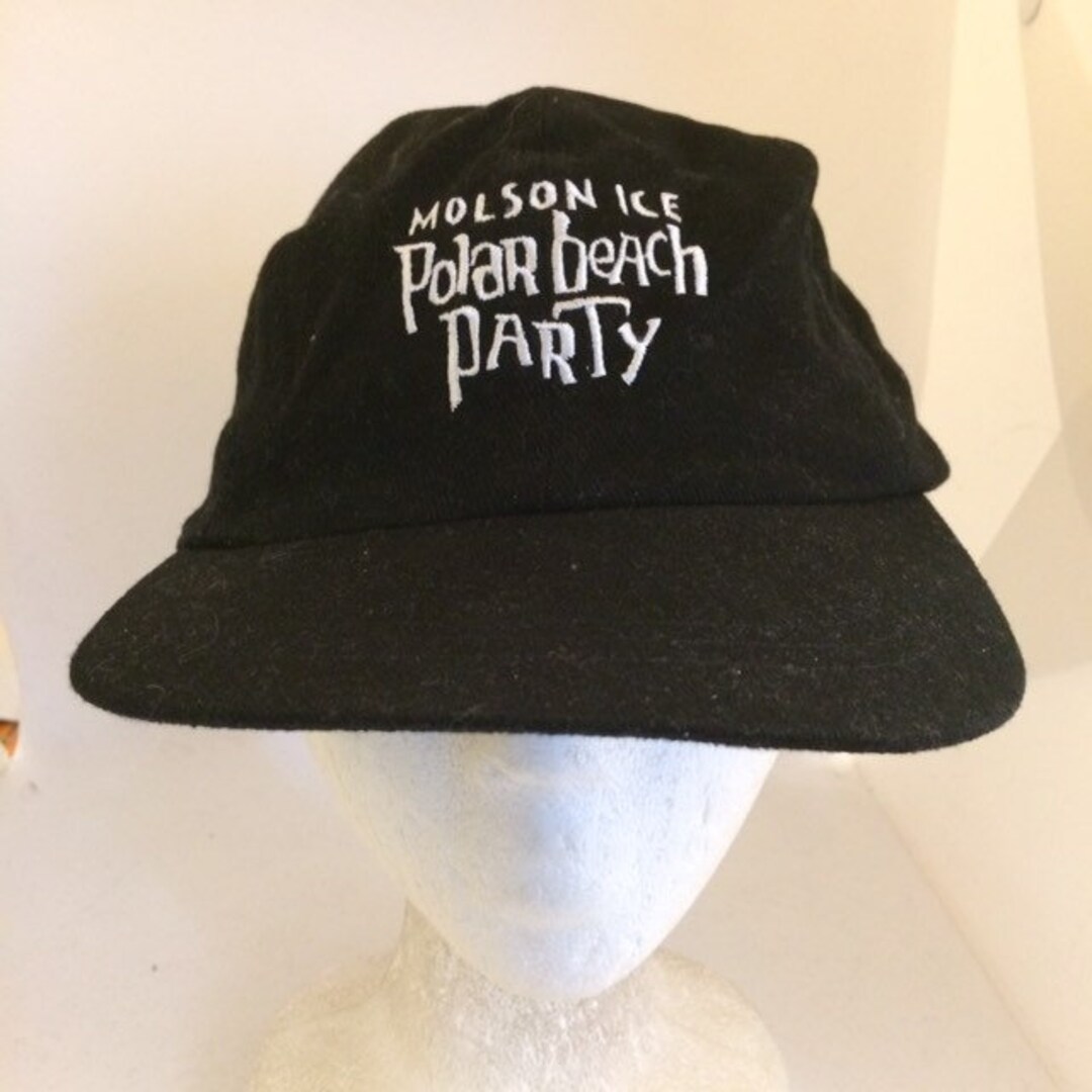 Vintage Molson Ice Polar Beach Party Hat Cap 1980s 1990s 90s - Etsy