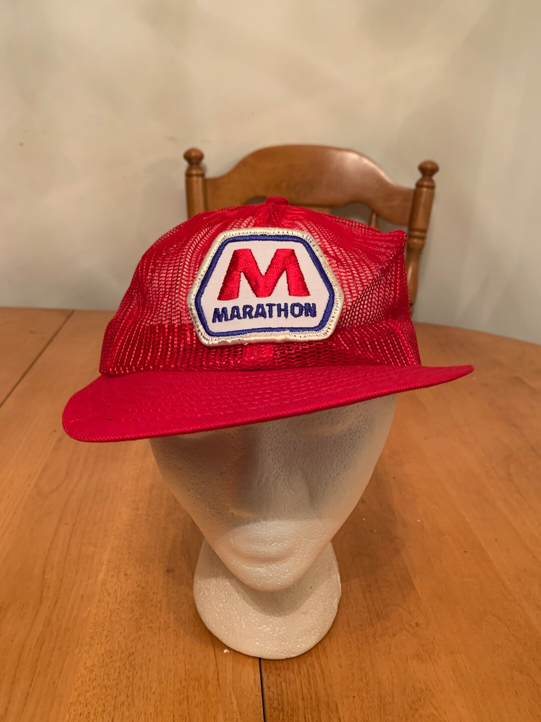 Vintage Marathon Trucker Snapback Hat 1990s 80s R1 - Etsy