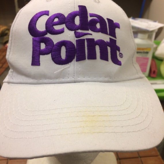 Vintage Cedar Point Strapback hat 1980s 90s - Gem