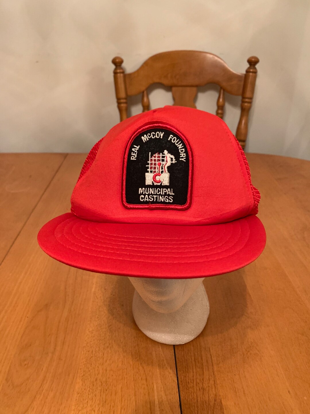 Vintage Real Mccoy Trucker Snapback Hat 1990s 80s R2 - Etsy