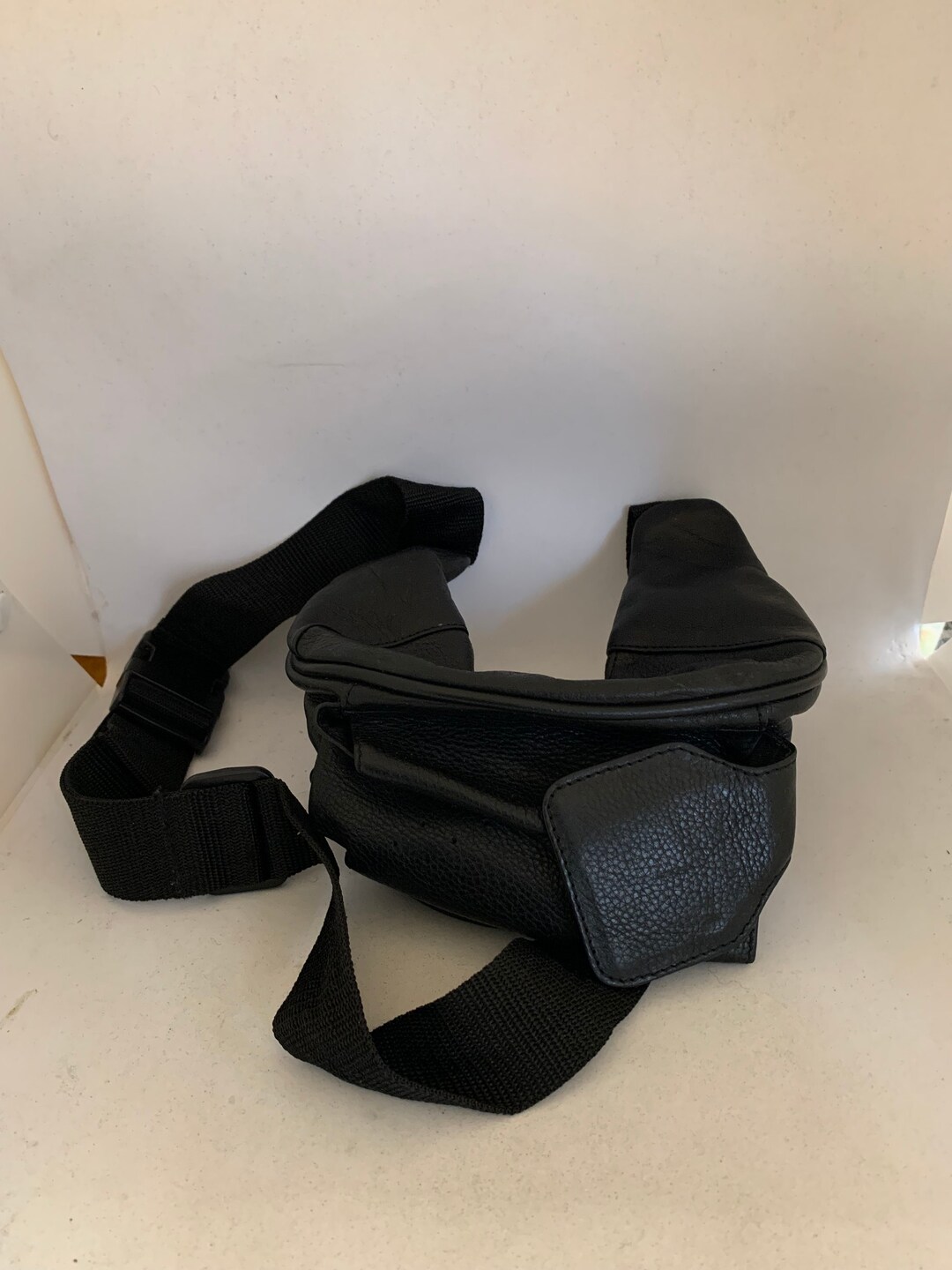 Vintage Leather Fanny Pack Hat 1990s 80s O2 - Etsy