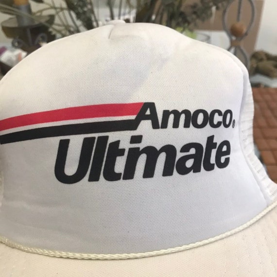 Vintage Amoco ultimate Trucker SnapBack hat Adjustabl… - Gem
