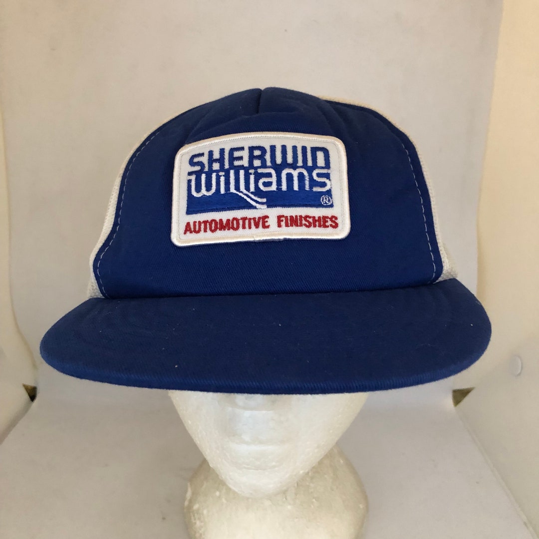 Vintage Sherwin-williams Paint Trucker Snapback Hat S3 - Etsy