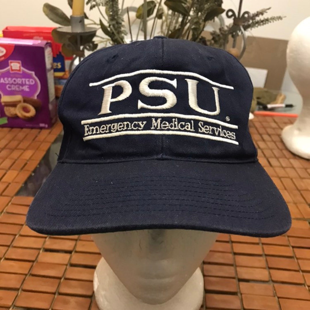 Vintage Penn State Emergency Medical Service Snapback Hat the Game ...