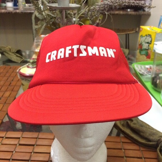 Vintage Craftsman Trucker Snapback Hat Adjustable 1990s 80s | Etsy