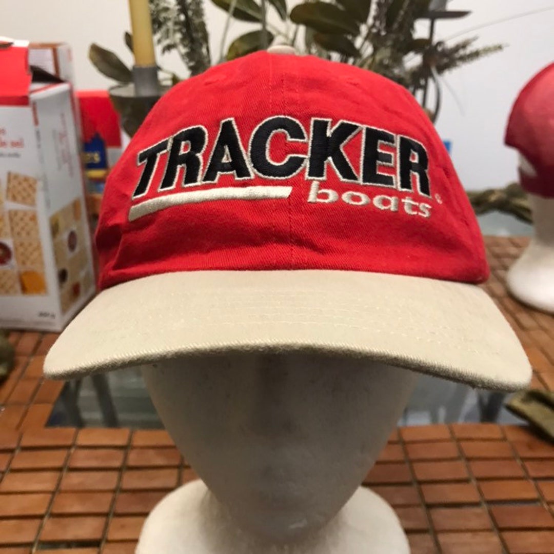 Vintage Tracker Boats Strapback Hat 1990s - Etsy
