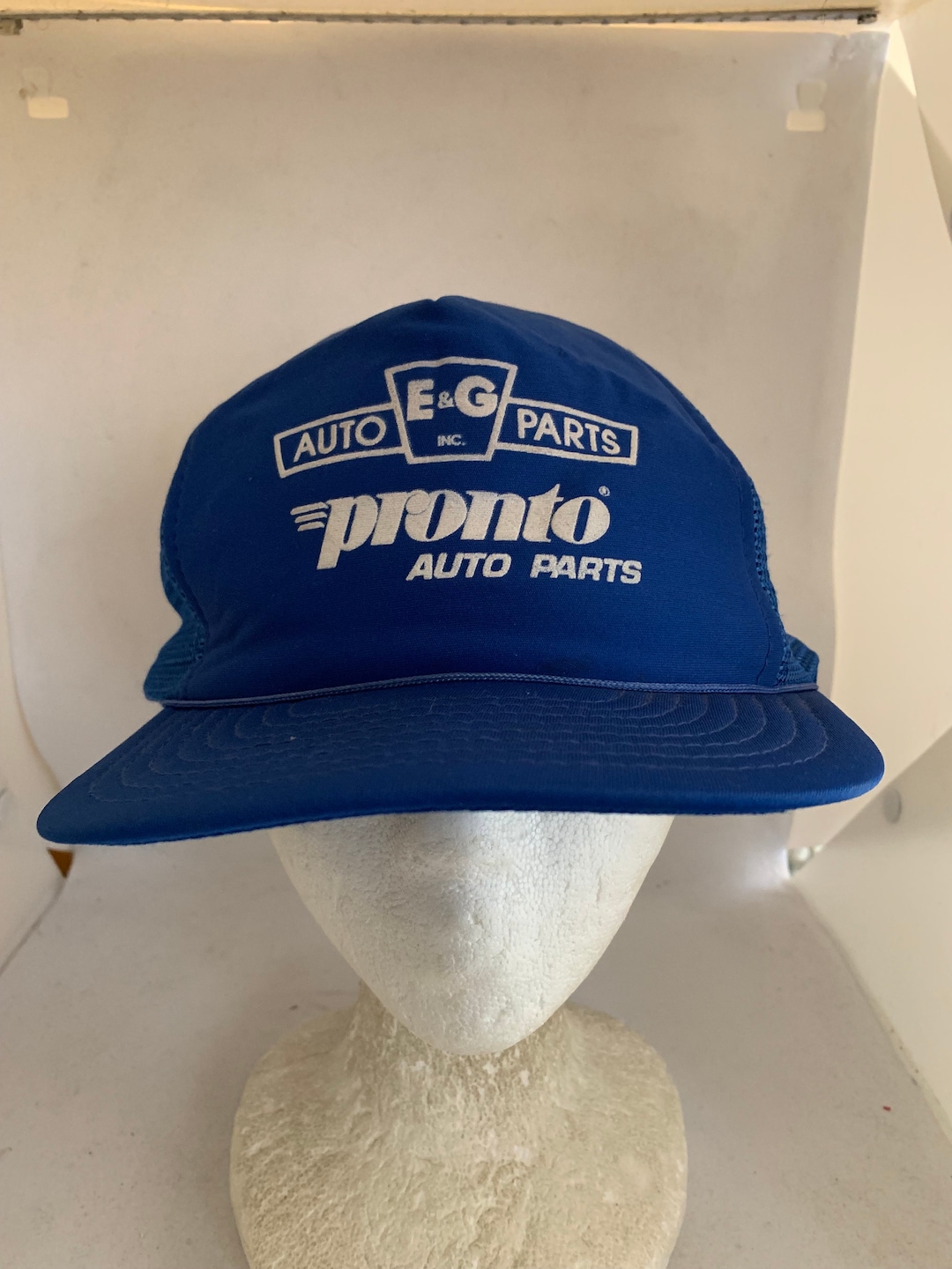 Vintage Pronto Auto Parts Trucker Snapback Hat 1990s 80s O2 - Etsy