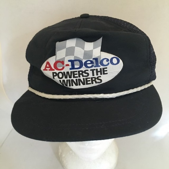 Vintage AC Delco Trucker Snapback hat 1990s 80s Z1 - Gem