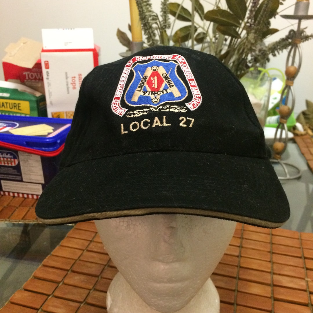 Vintage Carpenters and Allied Workers Local 27 Strapback Hat 1990s - Etsy