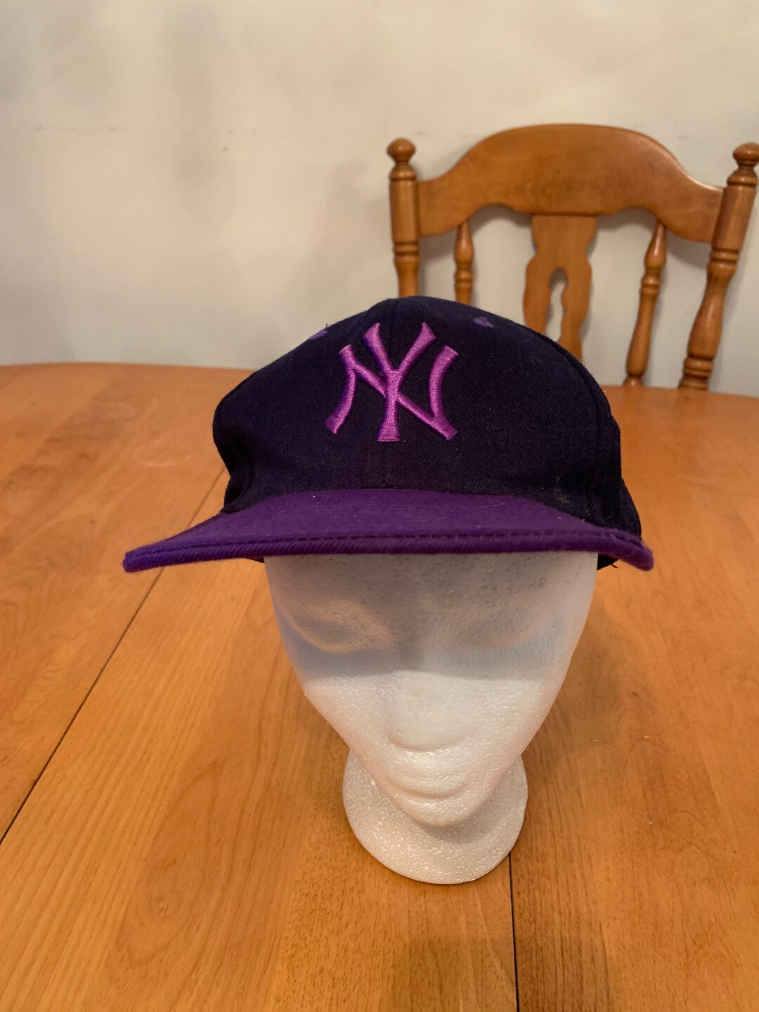 Vintage New York Yankees Fitted Hat 1990s 1980s 80s 90s R3 Size 7 5/8 ...