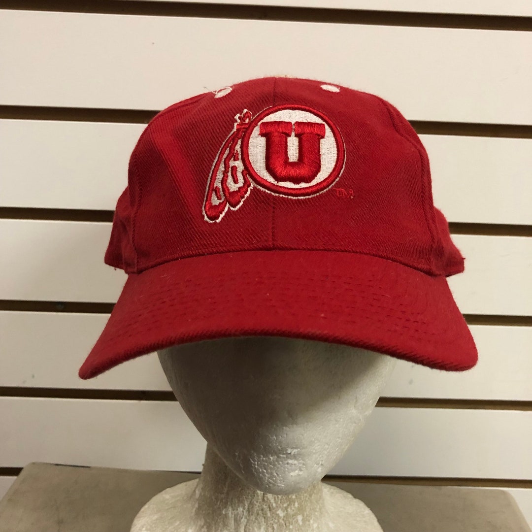 Vintage Utah Utes Snapback Hat Adjustable 1990s 80s C1 - Etsy