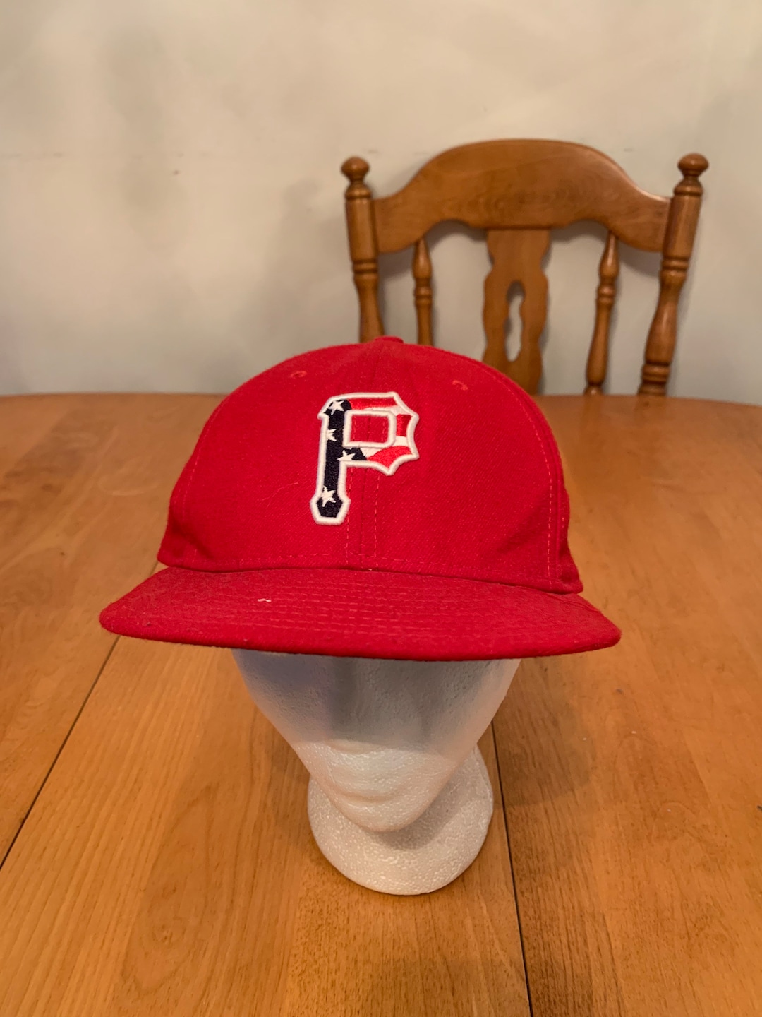 Vintage Pittsburgh Pirates Fitted Hat 1990s 1980s 80s 90s R3 Size 7 1/4 ...