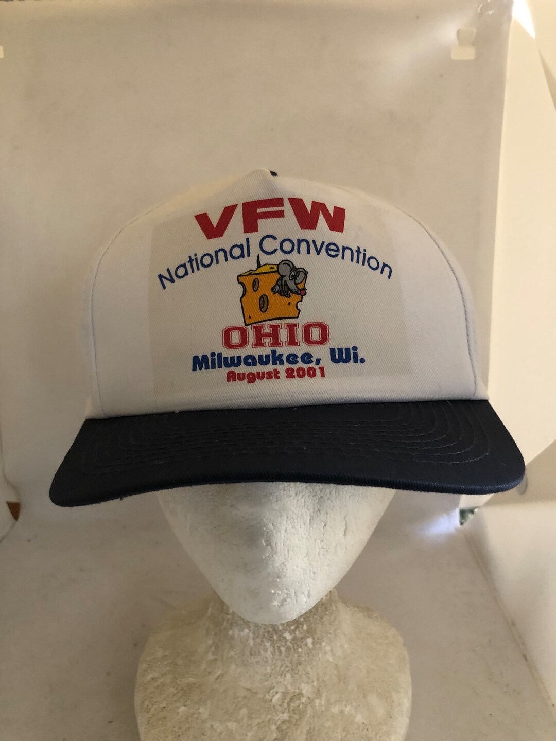 Vintage VFW National Convention Cheese Milwaukee Wisconsin Trucker ...