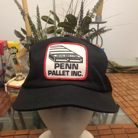 Vintage penn pallet Trucker Snapback Hat 1990s T1 - Gem